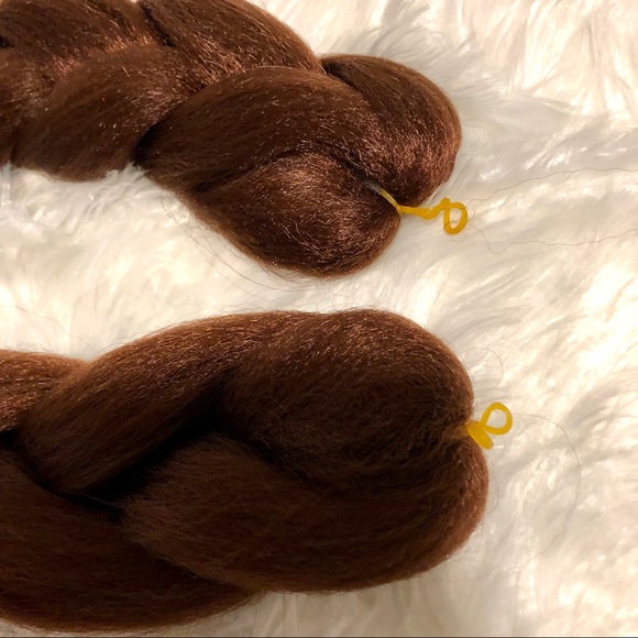 Accessories | Nwt 2 Set Chestnut Braid Pigtail Costume | Poshmark